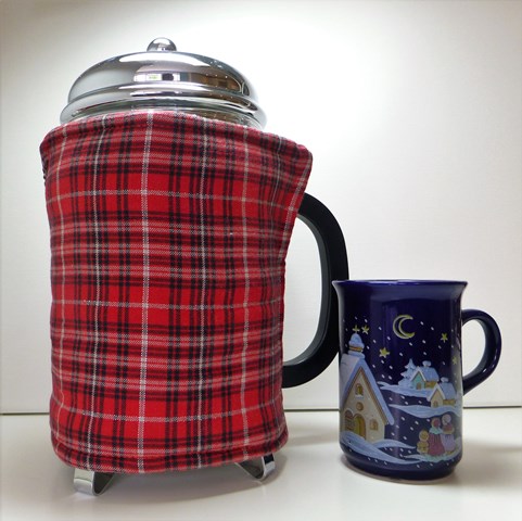 Tartan 12 Cup Cafetiere Cover - SNUGs by Hot POTTz Designs